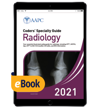 Radiology Coders' Specialty Guide - eBook pdf 2021- AAPC